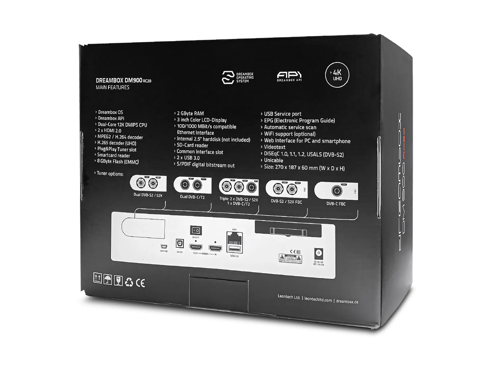 dreambox-dm-900-ultra-hd-4k - UyduMarket | Uydu Alıcıları, Antenler ve ...